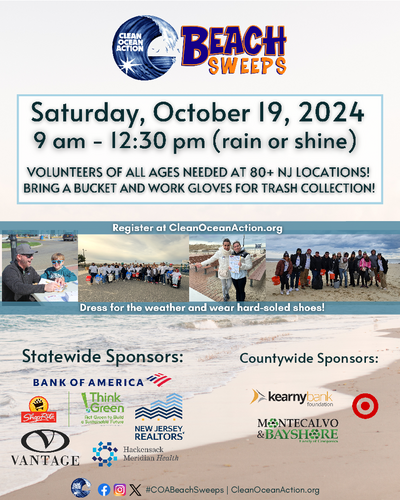 Clean Ocean Action: Beach Sweeps